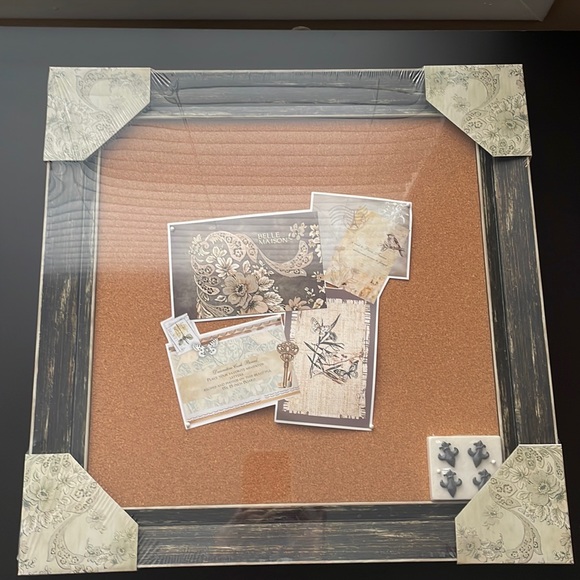 Wall Decor | Cork Message Board | Poshmark